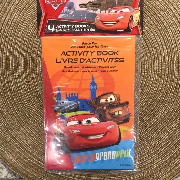Disney | Party Supplies | Disney Cars Activity Book Party Fun | Poshmark